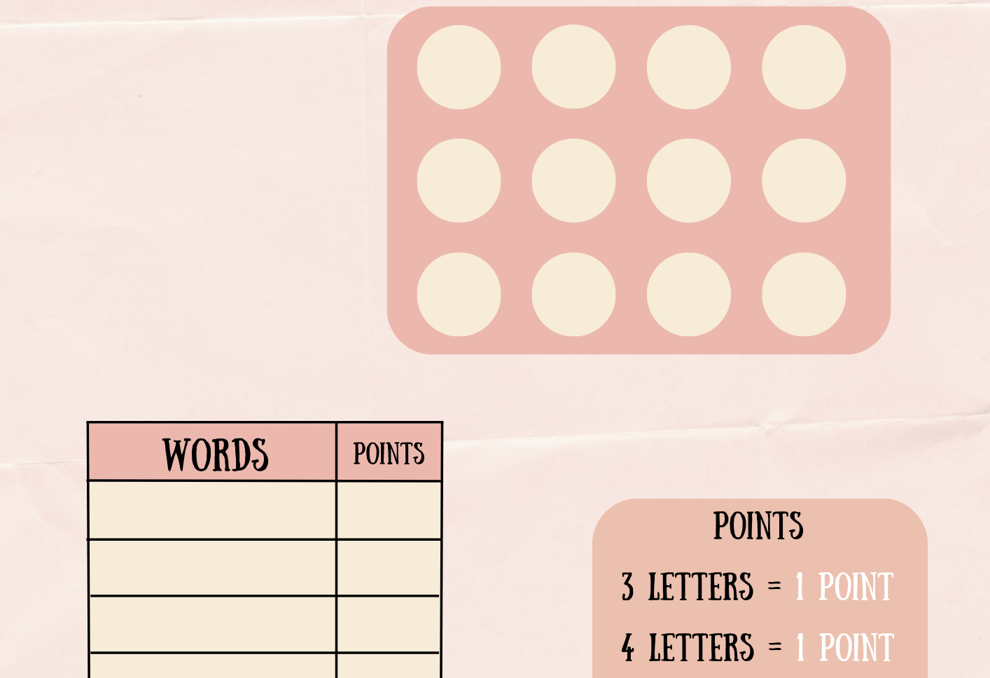 Word maker - PrepYourLesson